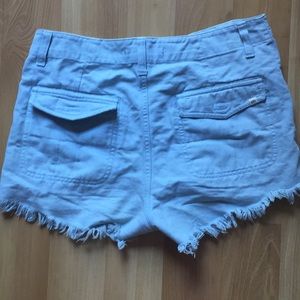 Rip Curl | Shorts | Ripcurl Light Blue Colored Shorts With Frayed Edge ...